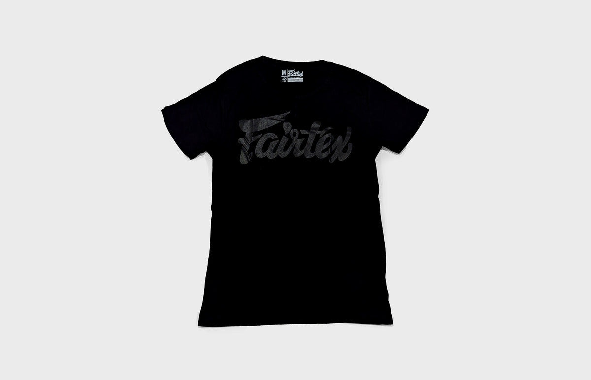 Fairtex Blackout T-Shirt | Black Muay Thai Shirt | ATL Fight Shop